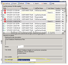 SIVA SQL Server: Maintenance Plan Error: Alter failed for Server ...